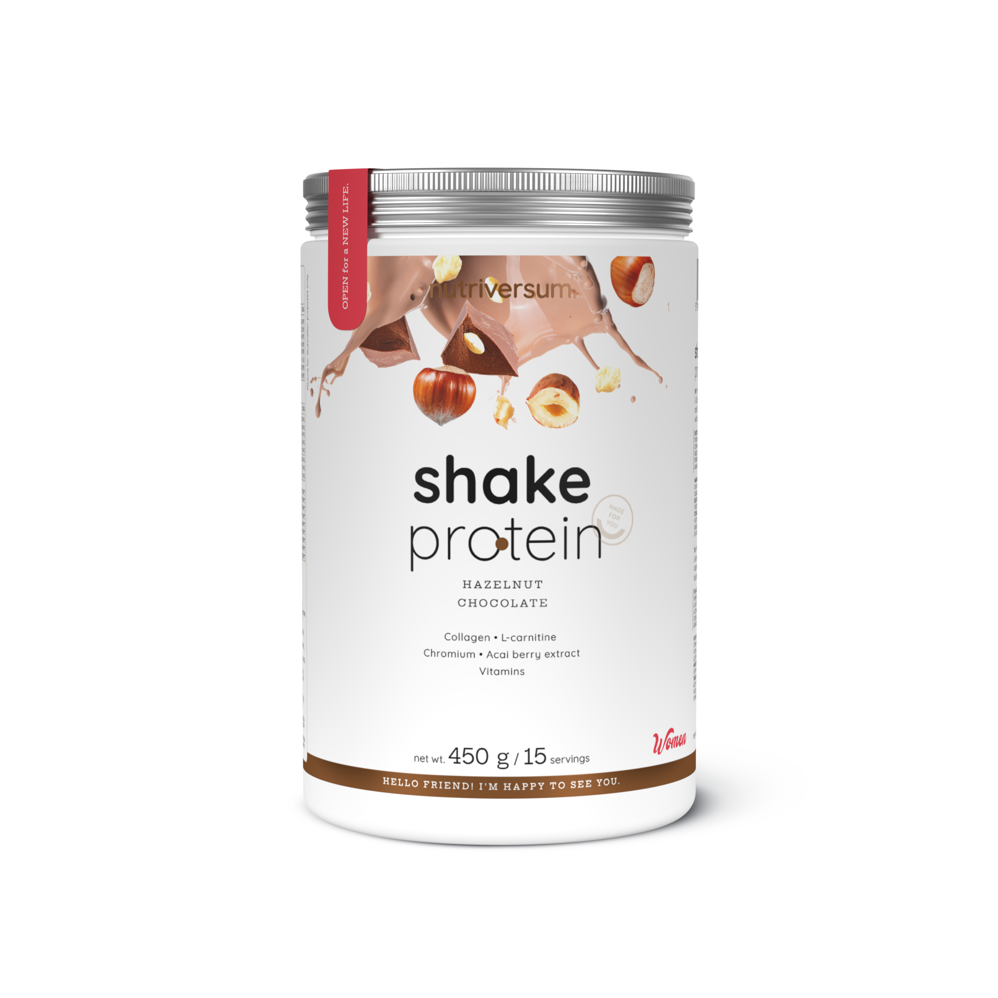 WOMEN - Shake Protein - NEW Nutriversum