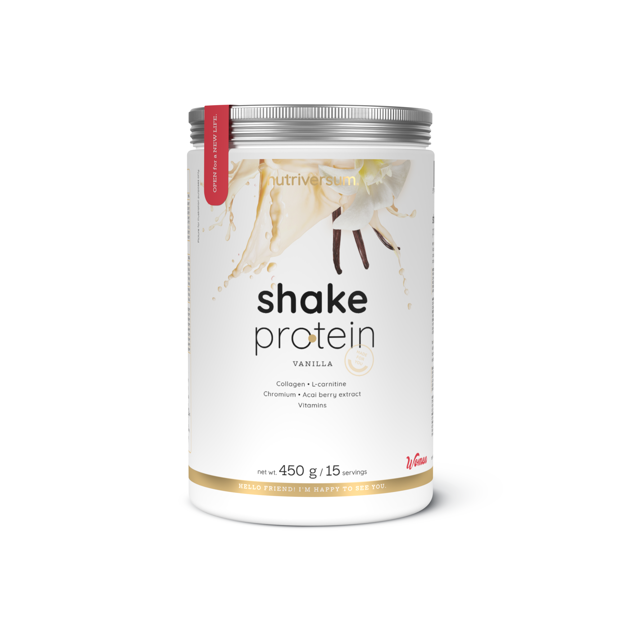 WOMEN - Shake Protein - NEW Nutriversum
