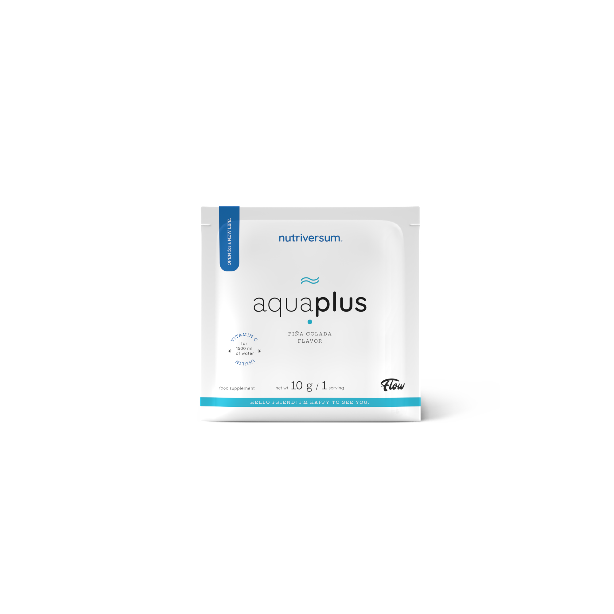 FLOW - Aqua plus - 10g - NEW Nutriversum