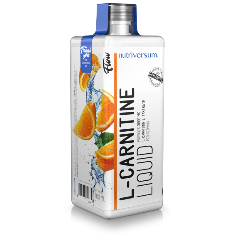 FLOW - L-carnitine Liquid - NEW Nutriversum