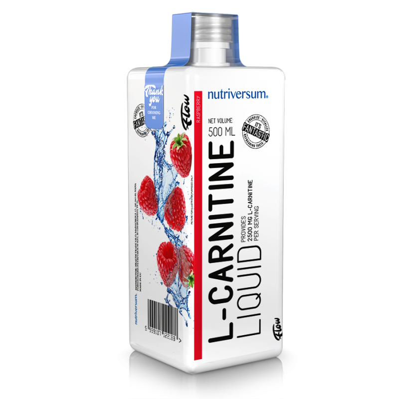 FLOW - L-carnitine Liquid - NEW Nutriversum