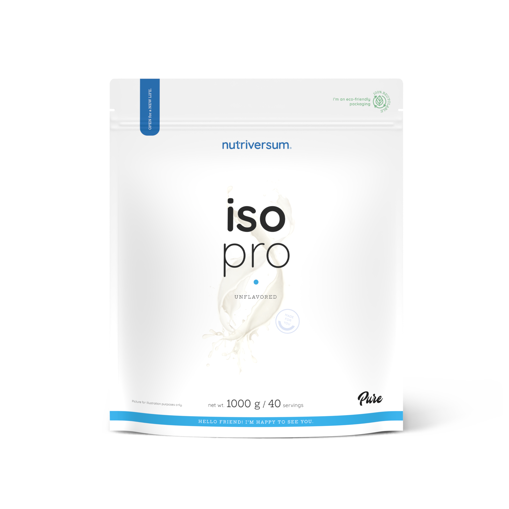 PURE - Iso Pro - 1000g - NEW Nutriversum