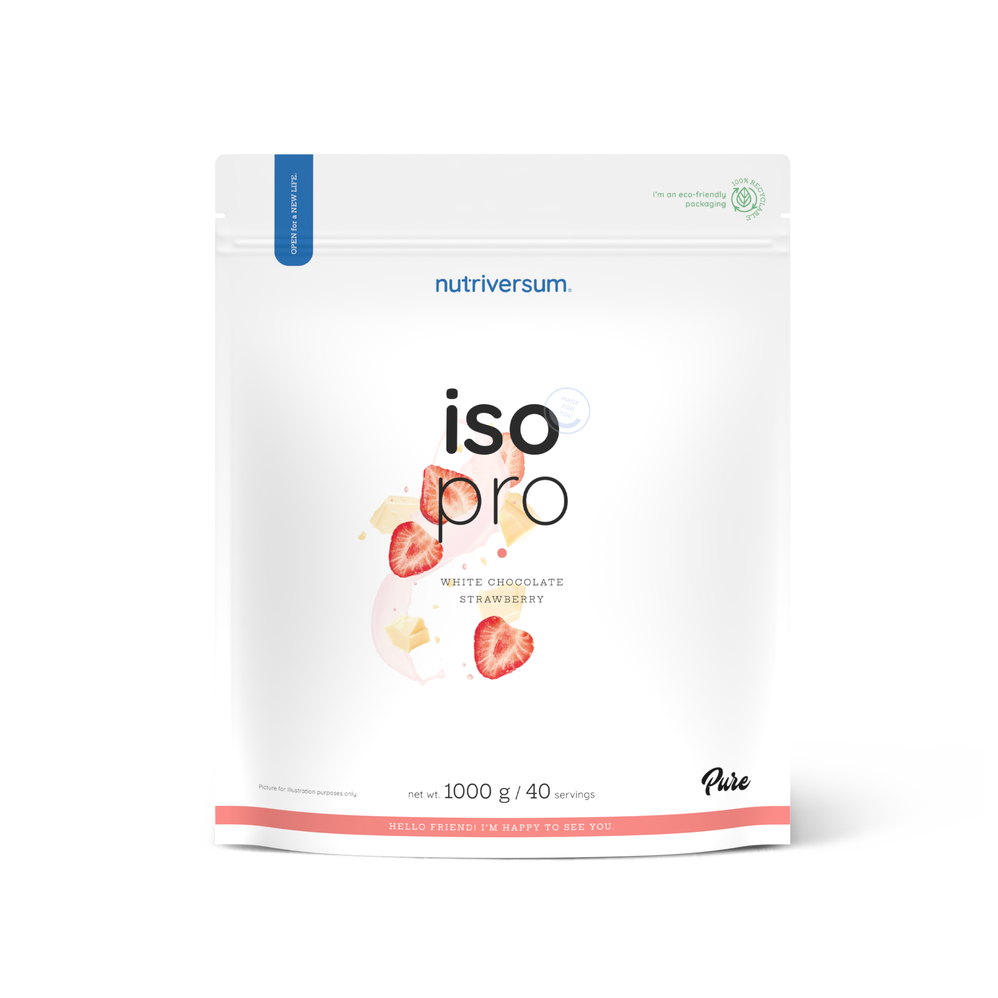 PURE - Iso Pro - 1000g - NEW Nutriversum
