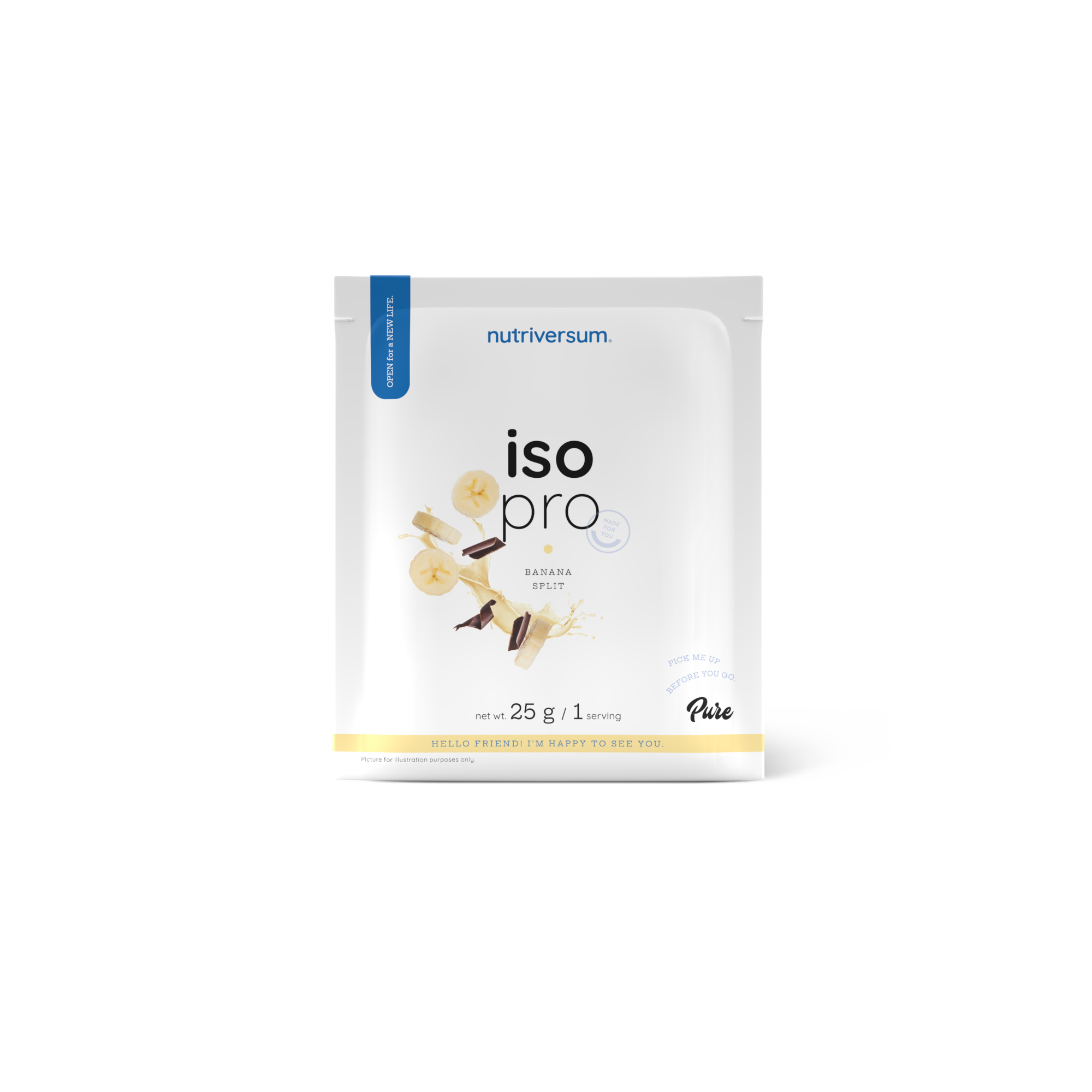PURE - Iso Pro - 25g - NEW Nutriversum