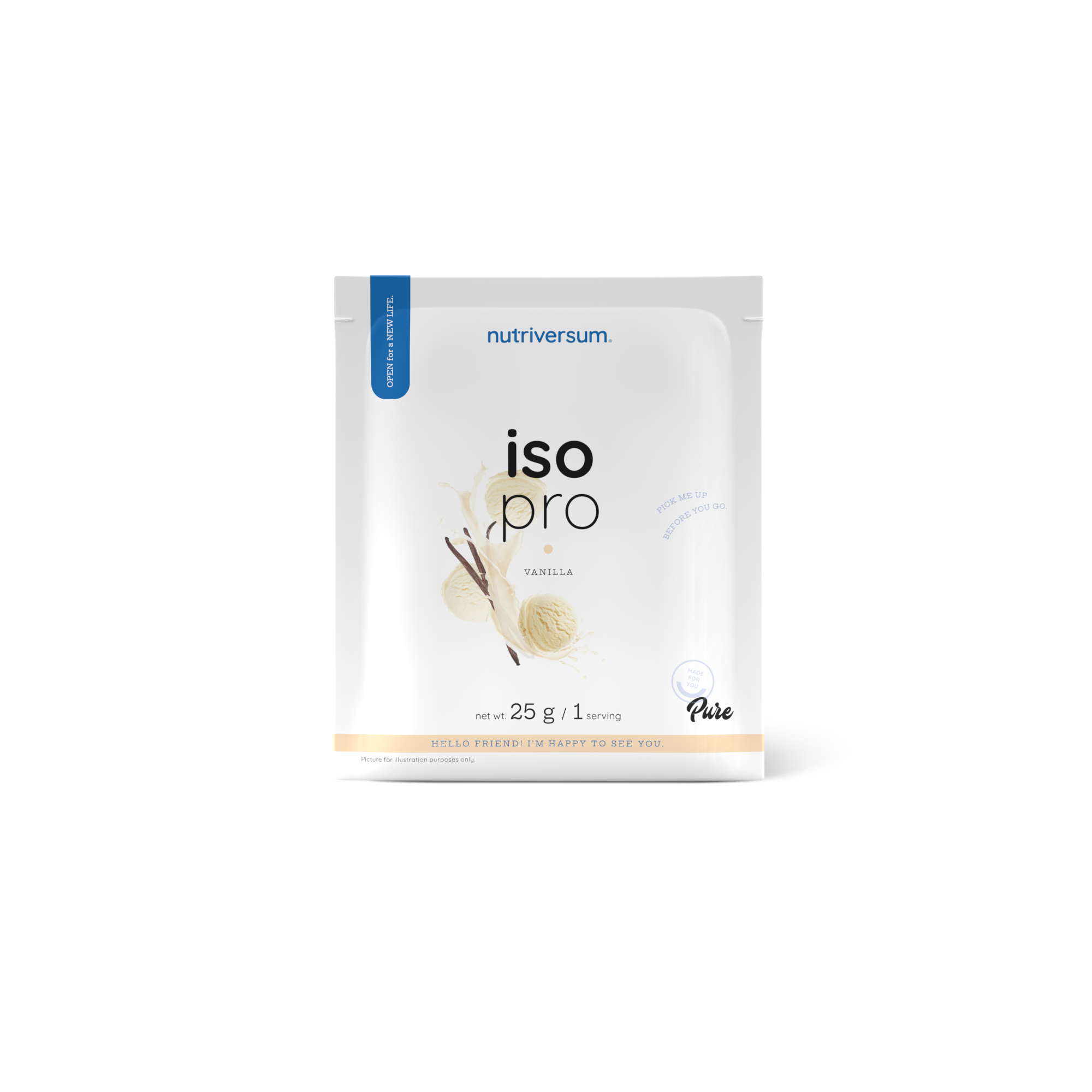 PURE - Iso Pro - 25g - NEW Nutriversum