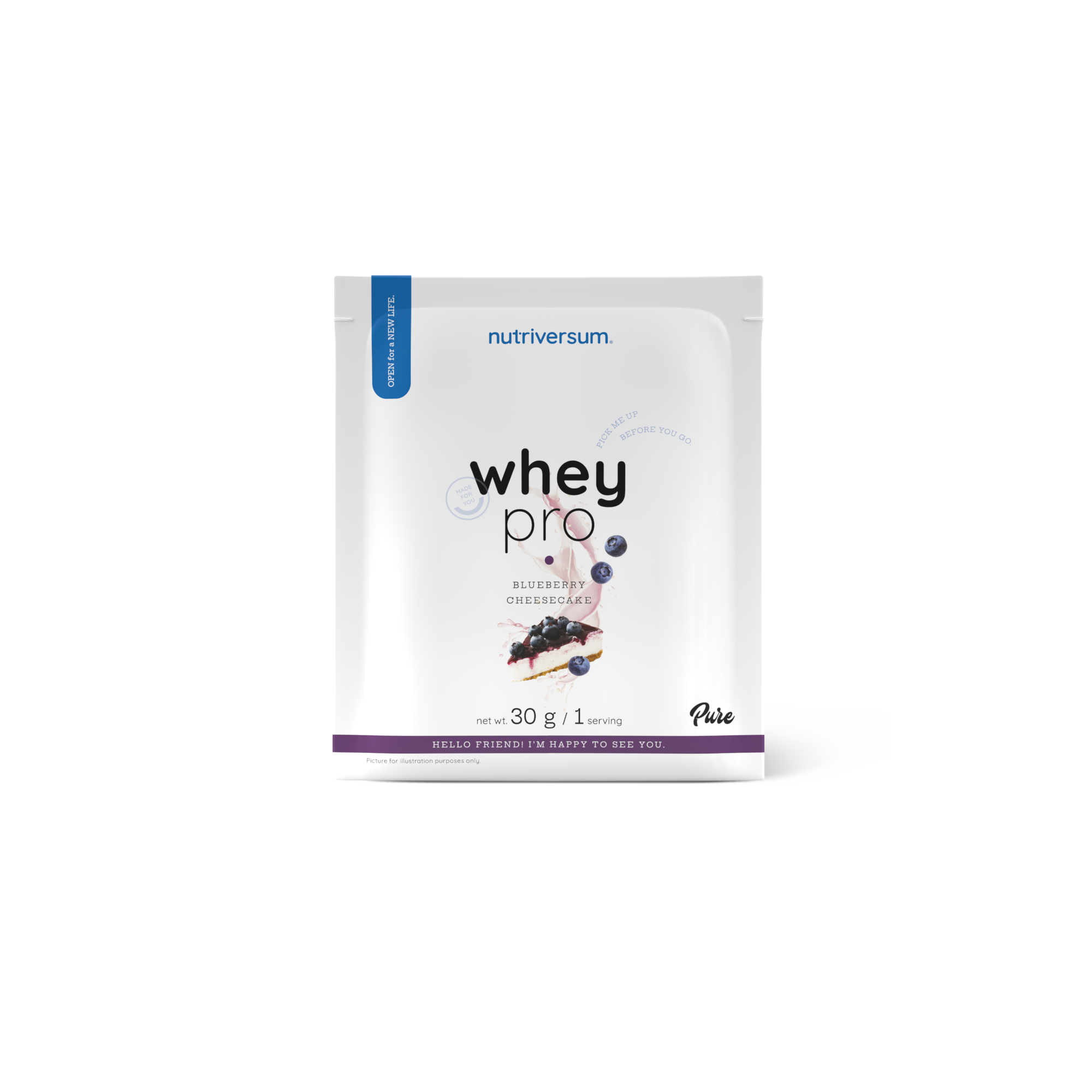 PURE - Whey Pro - 30g - NEW Nutriversum