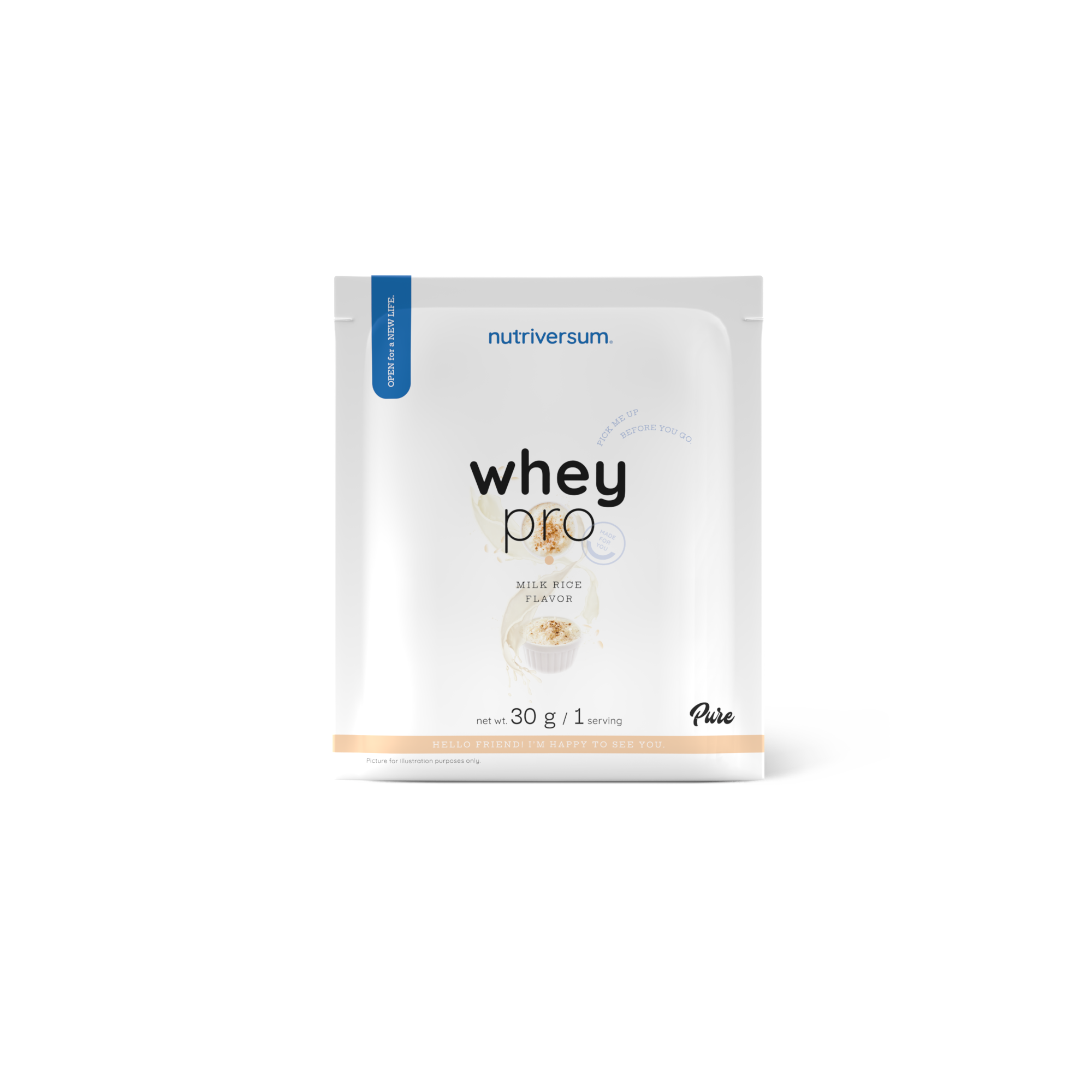 PURE - Whey Pro - 30g - NEW Nutriversum