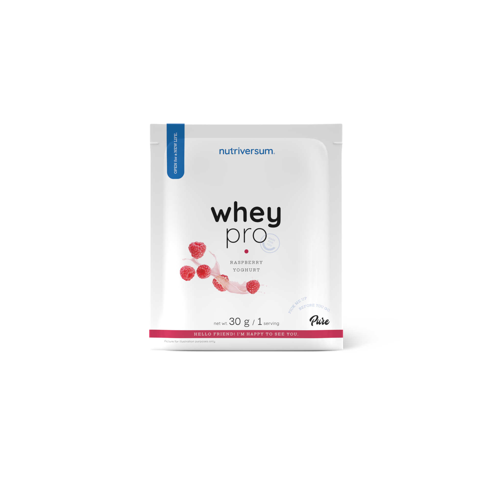 PURE - Whey Pro - 30g - NEW Nutriversum